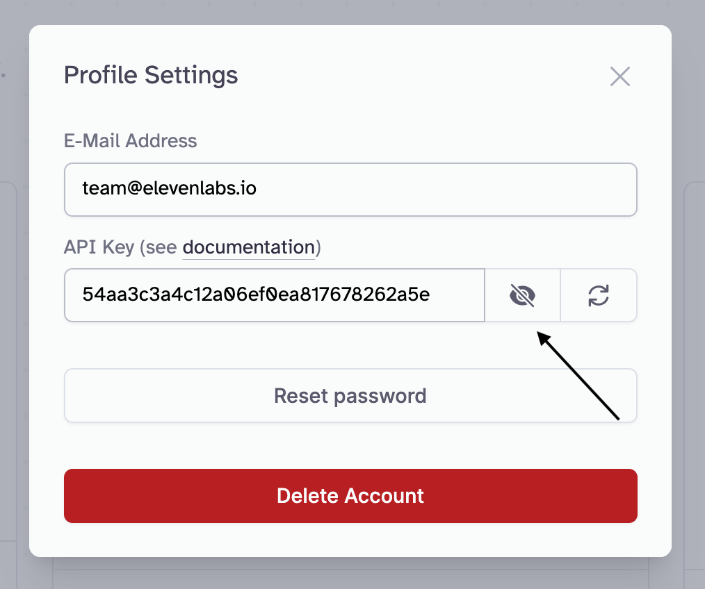 How to authorize yourself using your xi-api-key? – ElevenLabs